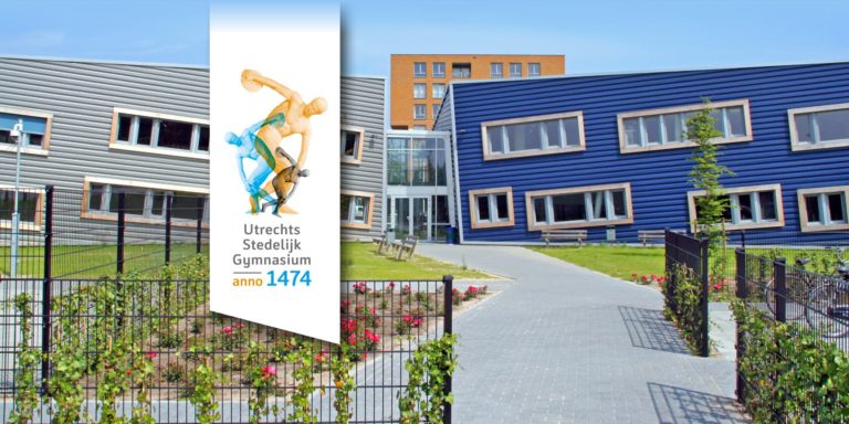 Utrechts Stedelijk Gymnasium branding – Stoere Binken Design